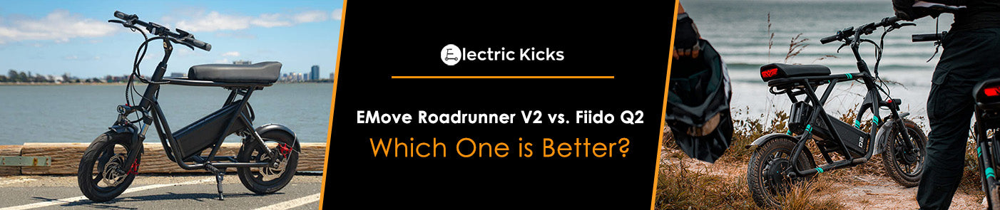 EMOVE Roadrunner V2 vs. Fiido Q2: Which One is the Better Seated E-Sco ...
