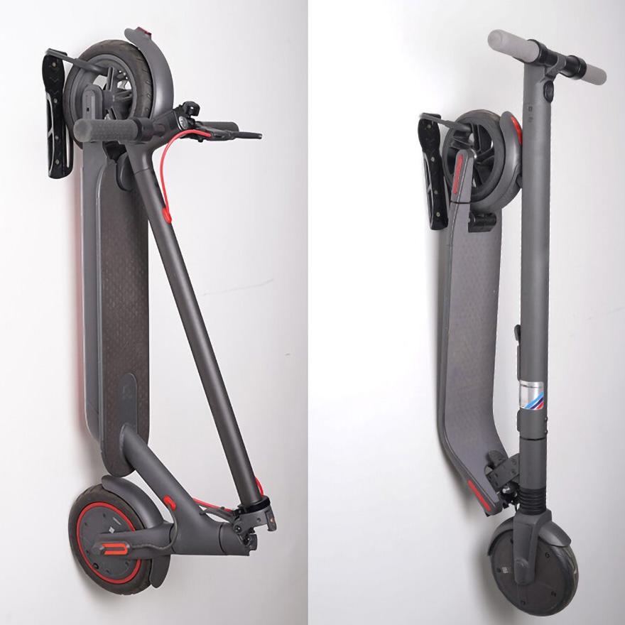 Electric Scooter Wall Mounted Hanging Rack | Electric Kicks