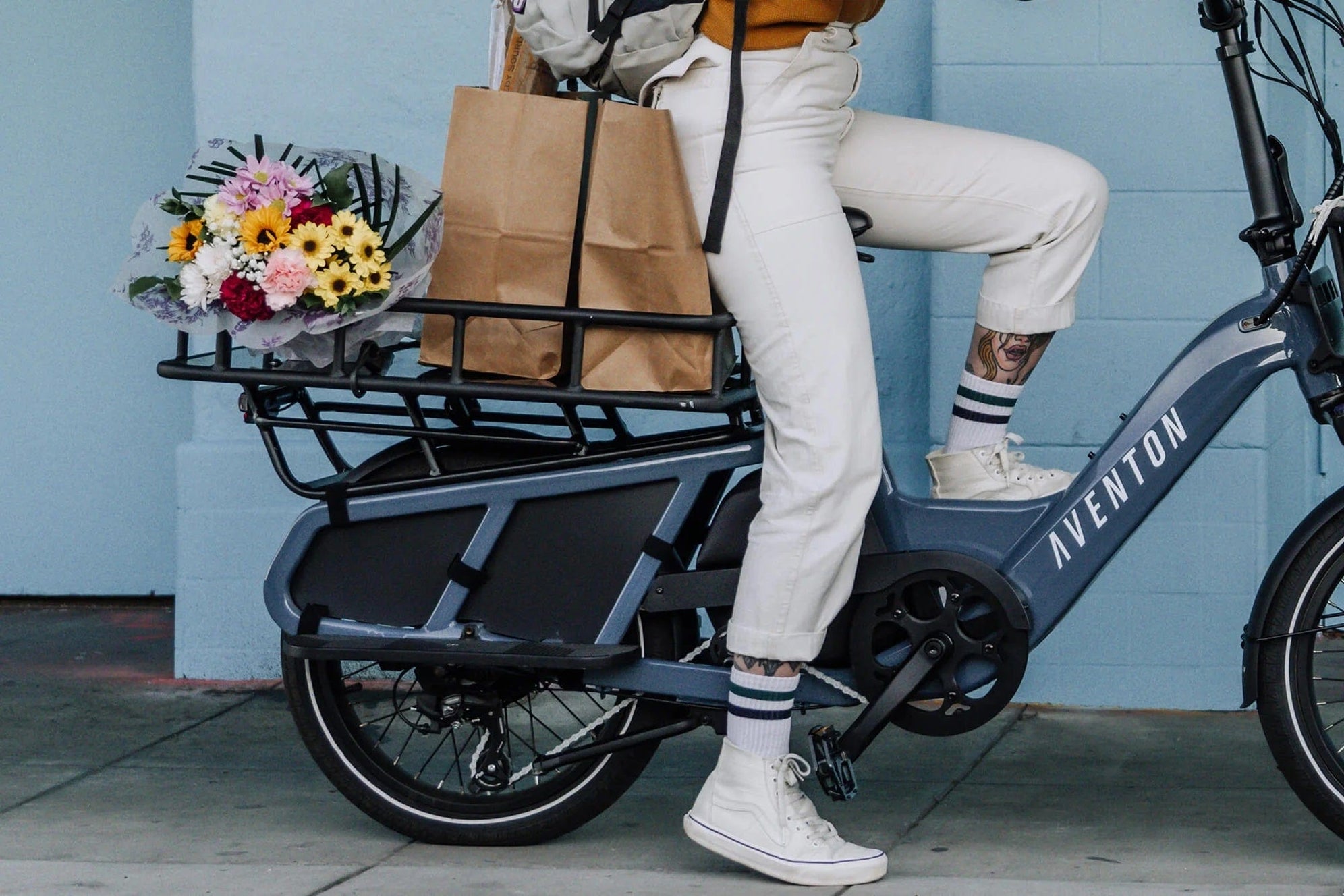 Aventon Abound Rear Rack Basket | Electric Kicks